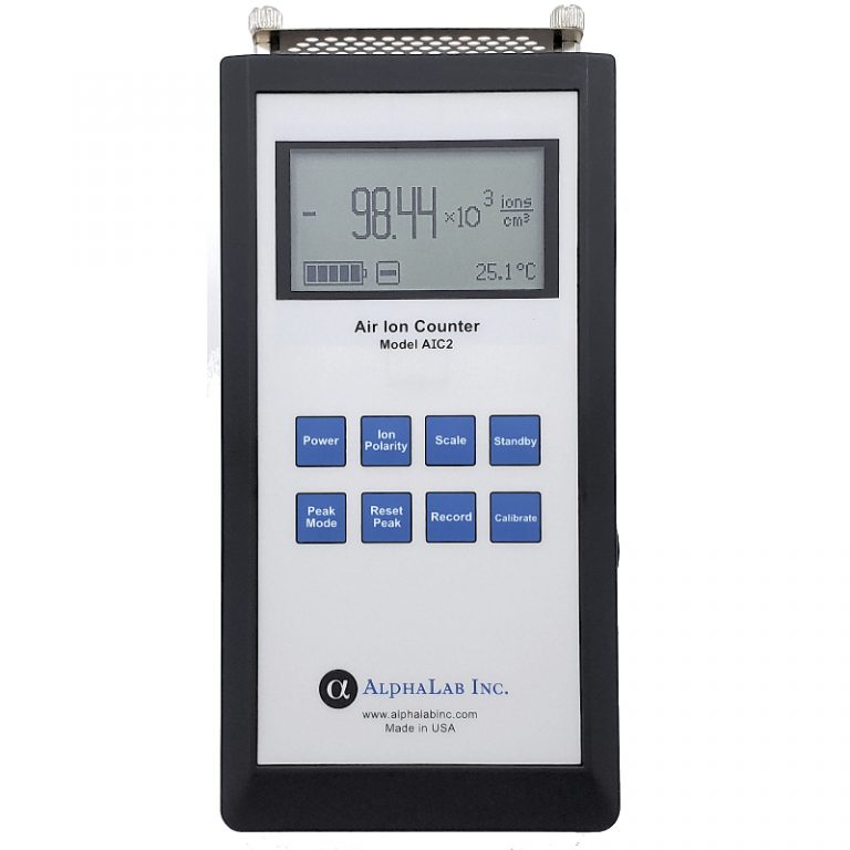 Air Ion Counter Model AIC3Pro - AlphaLab, Inc.