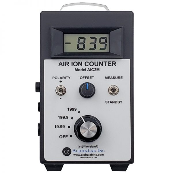 Air Ion Counter Model AIC3Pro - AlphaLab, Inc.