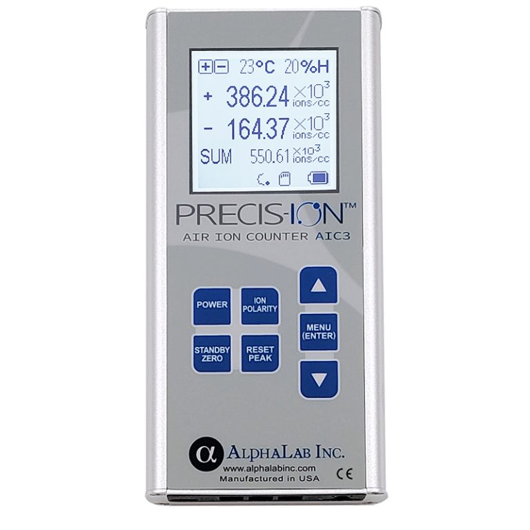 Air Ion Counter Model AIC3Pro - AlphaLab, Inc.