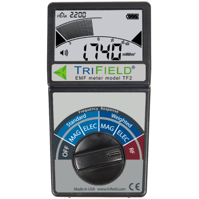 Trifield® EMF Meter Model TF2 - AlphaLab, Inc.