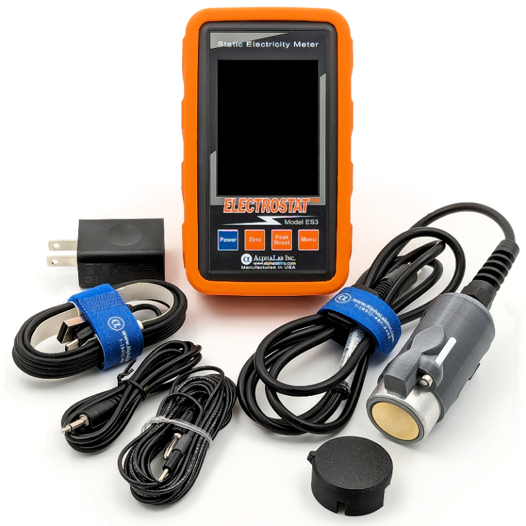 Static Electricity Meter Electrostat ES3 - AlphaLab, Inc.